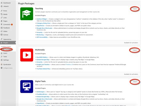 Plugin Packages Help And Support
