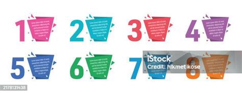 여덟 단계 인포그래픽 템플릿 연례 보고서 웹 인터넷 잡지 정보 템플릿 숫자 테마 인포그래픽 템플릿 개념에 대한 스톡 벡터 아트 및 기타 이미지 Istock