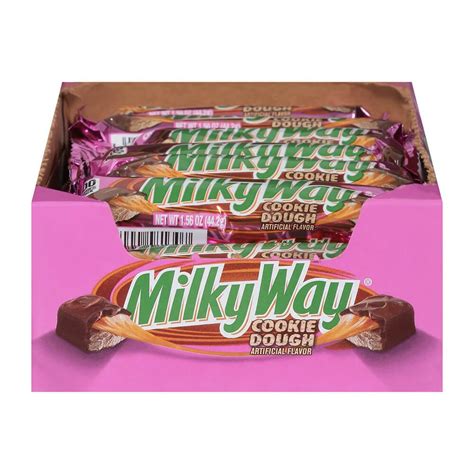 Milky Way Cookie Dough Candy Bars 24 Piece Box Bestcandyshop