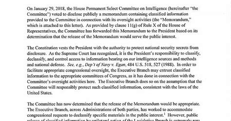 Fisa Memo Released Plus Cover Memo Feb2 2018 Album On Imgur