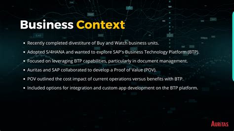 Implement Streamline SAP BTP Document Management