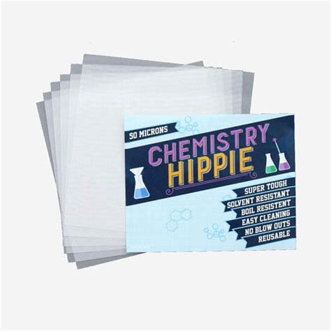 50 Micron Press Filter Sheets For Spirulina Harvesting 6 Pack 5x5