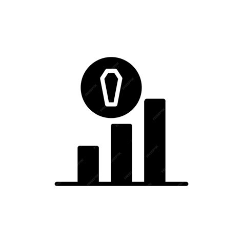 Premium Vector Death Rate Growth Icon Set Infographic Mortality