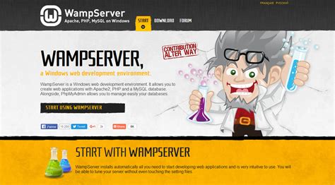 how to host your own website on wamp server