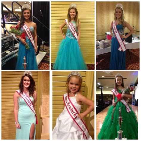 2014 National American Miss Kentucky Queens National American Miss