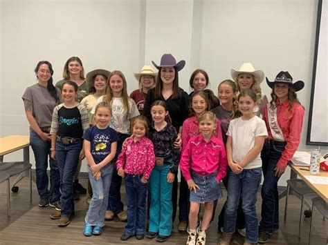 A Couple Of Weeks Ago I Had The Pleasure Of Teaching A Rodeo Queen Class For The Greenwell