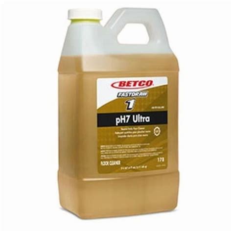 Betco Bet1784700ct Ph7 Ultra Fastdraw Floor Cleaner 2 Litre Pack Of 4