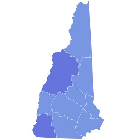 File 2012 New Hampshire Gubernatorial Election Results Map By County
