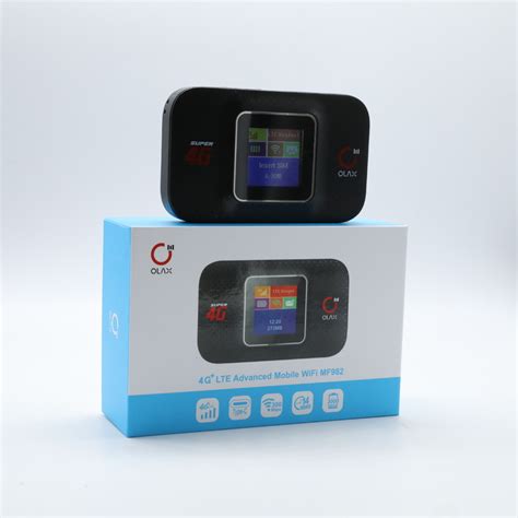 Olax Mf982 Unlocked 4g Lte Router Wifi Router Wireless Cat4 4g Modem With Sim Card Slot And