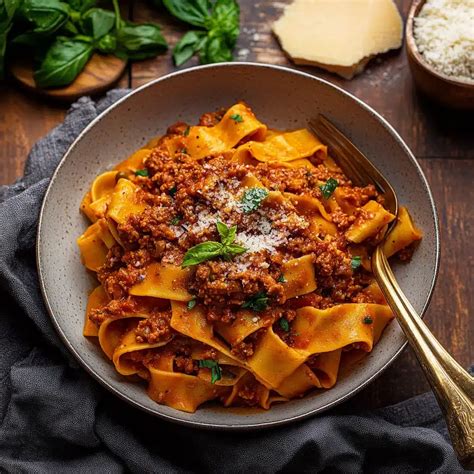 Authentic Pappardelle Bolognese A Cozy Italian Weeknight