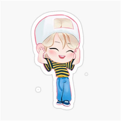 Sunoo Chibi Hey Tayo Sticker For Sale By Deerseung Redbubble