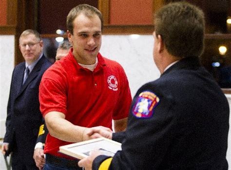 Bay City Manager Robert Belleman Calls Paid On Call Firefighter Graduates A Building Block