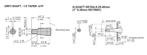 Omt Drive Coupling Group 3 Gear Pump Flowfit
