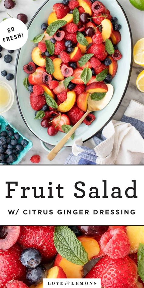 Summer Fruit Salad Love And Lemons Recipe Summer Salads With