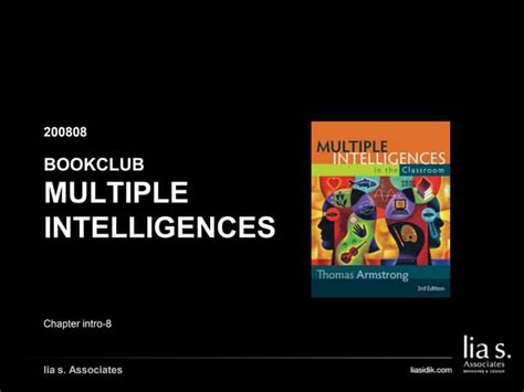 Multiple Intelligences In The Classroom Ppt
