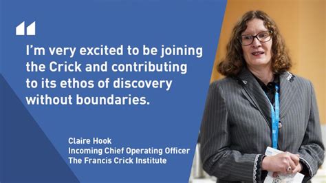 Were Pleased To Welcome Claire Hook As Our New Chief Operating Officer