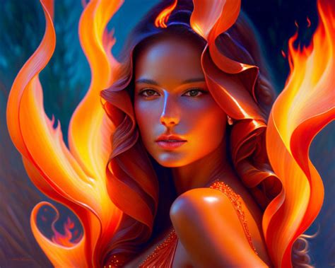 Ai Generated Orangeflames Photos And Artwork Deep Dream Generator