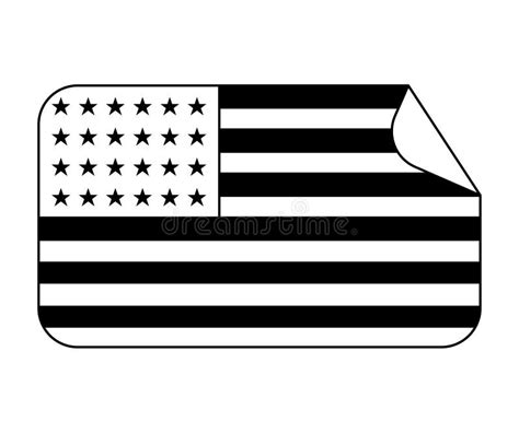American Flag Rectangle Stock Illustrations 1382 American Flag