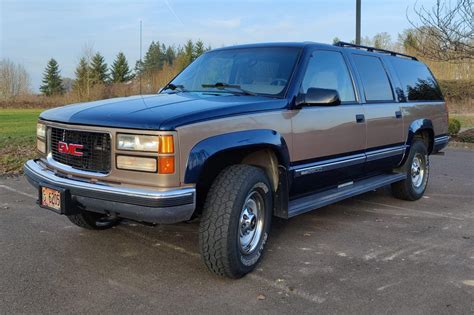 No Reserve 1995 Gmc Suburban K2500 Sle 4x4 For Sale On Bat Auctions