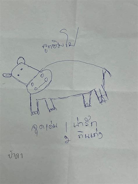 เปิดผลงานพนักงานสวนสัตว์ วาดรูปหัวข้อสัตว์ยิ้ม ฝีมือแต่ละคน เอ็นดูมาก
