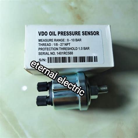 Jual Vdo Oil Pressure Sensor Vdo 10bar 10mm Vdo Sensor Tekanan Oli