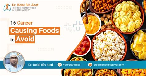 16 Cancer Causing Foods To Avoid Dr Belal Bin Asaf