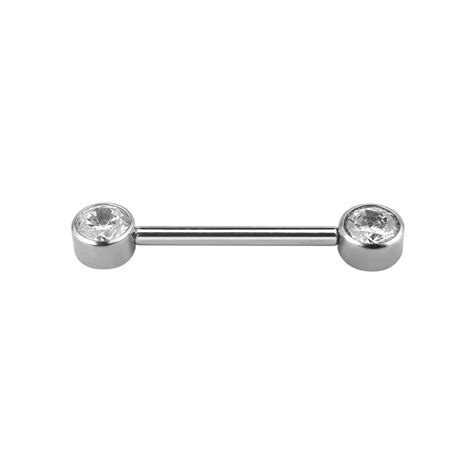 Internally Threaded Titanium Nipple Ring 14 Gauge Rosery Poetry