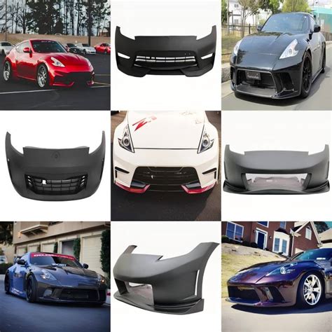 Nismo Style Fiber Glass Front Bumper For 2009 2017 370z Z34 For 370z