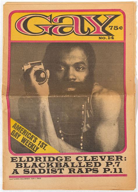 Gay No 14 May 11 1970 By Cleaver Eldridge Don Slater Ken Gaul
