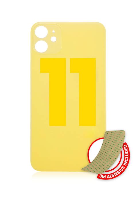 Iphone 11 Back Glass Yellow Cellparts