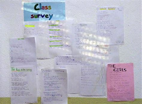 English Out Here 1º D A Class Survey