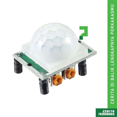 Jual Motion PIR Sensor Detector Model HC SR CP Module Gerak HCSR HC SR Infrared