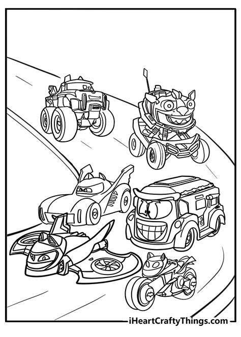 15 Batwheels Coloring Pages 100 Free To Print