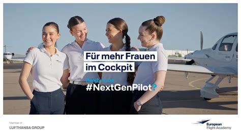 Für Mehr Frauen Im Cockpit European Flight Academy Female Campaign