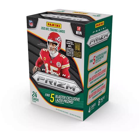2025 Panini Prizm Football Blaster Box In Stock Availability And Price