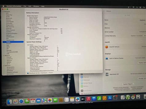 Laptop MacBook Air M1 2020 Bekas Fullset Original Garansi Panjang Di Jakarta Pusat Tribun JualBeli