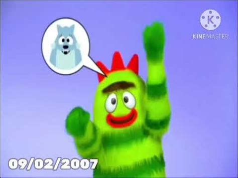Yo Gabba Gabba Colors With Brobee Blue Pilot Version Youtube