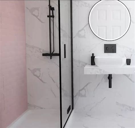 7 Desain Kamar Mandi Dengan Lantai Marmer Putih Pilihan Terbaik