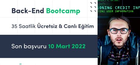 techcareer net Backend Bootcamp İş İlanı Kariyer net