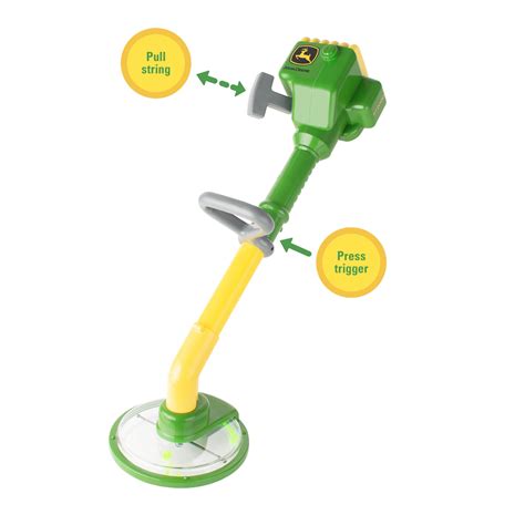 Explore Power Trimmer Toy Pull‑cord And Button Start No Batteries