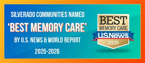 Silverado Communities Named As 2025 2026 Best Memory Care” By Us