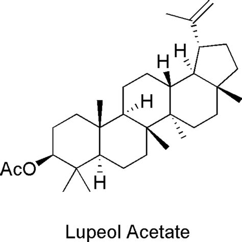 Structure Of The Main Triterpenes Identified In Chrysophyllum Cainito Download Scientific