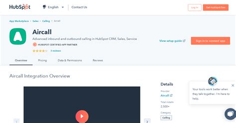 aircall hubspot integration connect them today