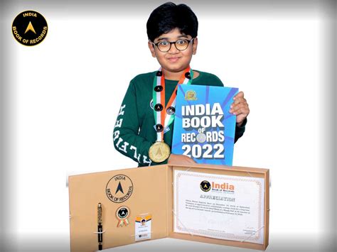 Dhiraj Mohan Saginala Appreciation India Book Of Records