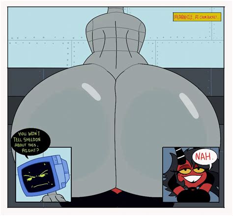 Post 6196478 Animated Crossover Helluva Boss Karen Plankton Millie