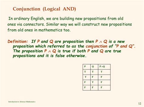 Ppt The Logic Of Compound Statements 21 And 22 Powerpoint