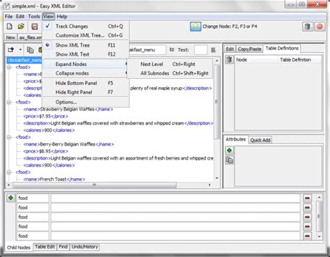 Easy Xml Editor скачать на Windows бесплатно