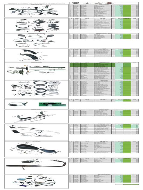 Cleveland Heist 250 Parts Catalogue Pdf Vehicle Technology