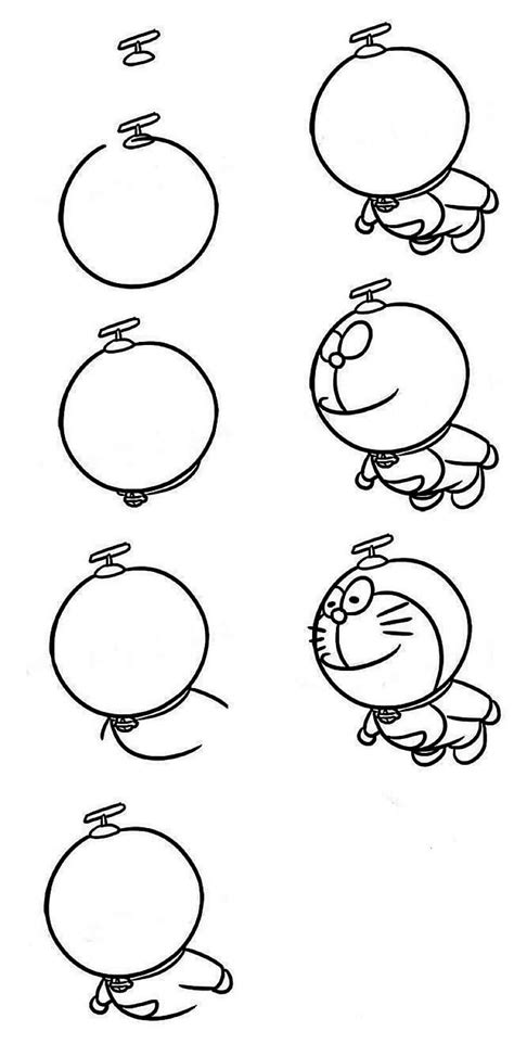 10 Easy And Cute Doraemon Drawing Ideas Drawing Photos