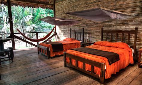 Guests Can Sleep Among The Trees In Perus Posadas Amazonas Jungle Lodge